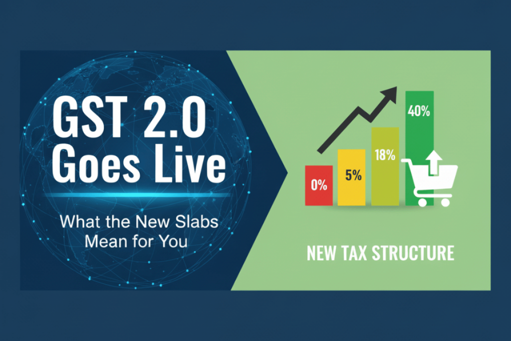 GST 2.0 Goes Live: What the New Slabs Mean for You